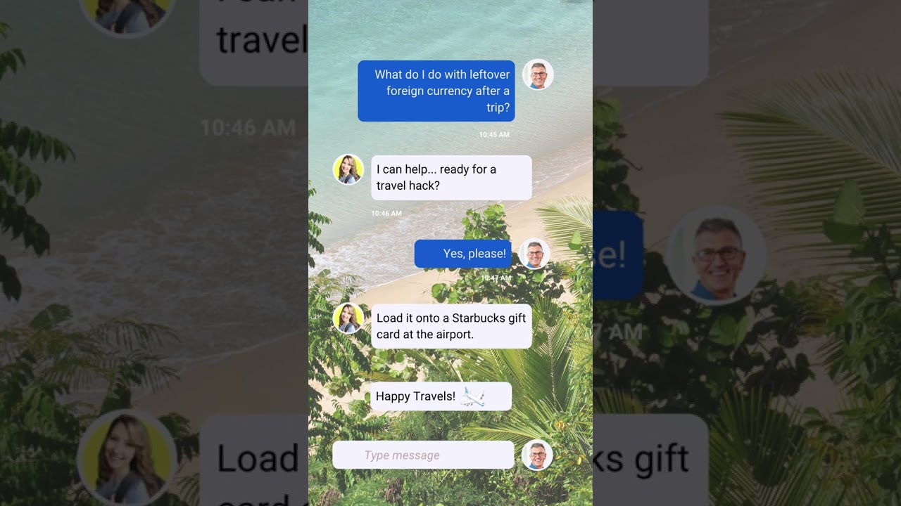 Travel Hack for Leftover Currency