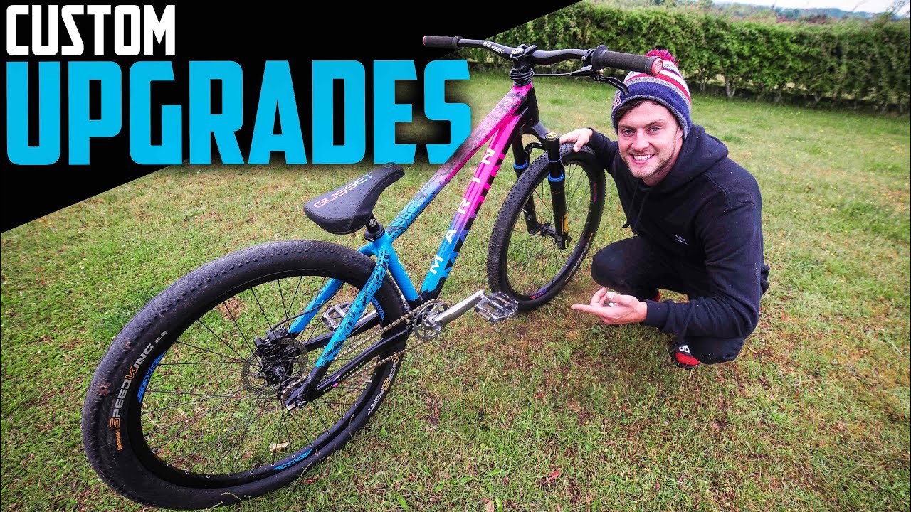 NEW CUSTOM PARTS MAKE THIS THE ULTIMATE DIRT JUMP BIKE!!