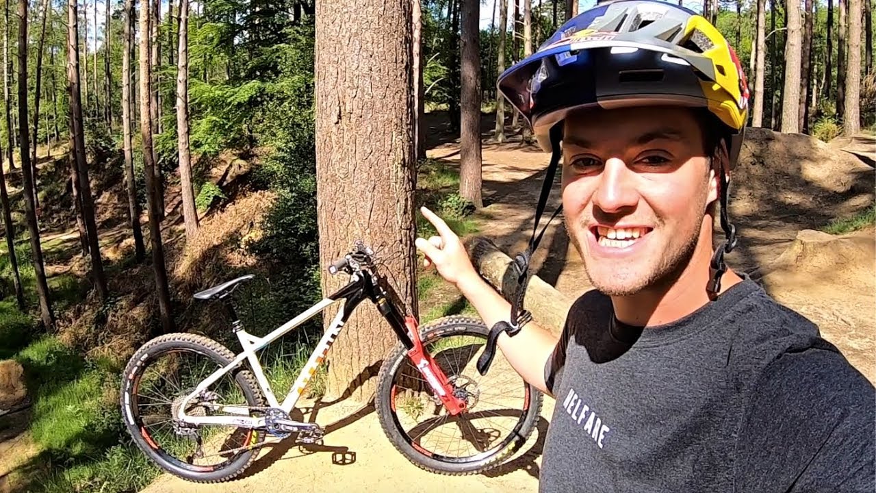 BUILDING AND RIDING THE DREAM HARDTAIL MTB!!