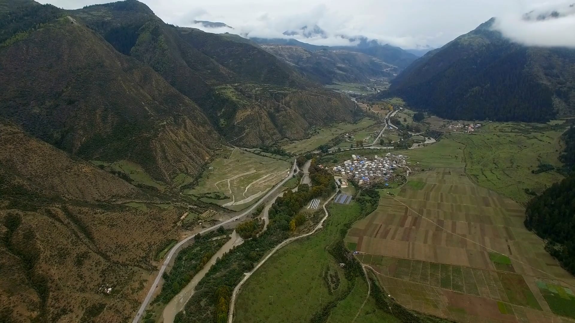 Gansu from Above: China's Timeless Tapestry Revealed by Drone