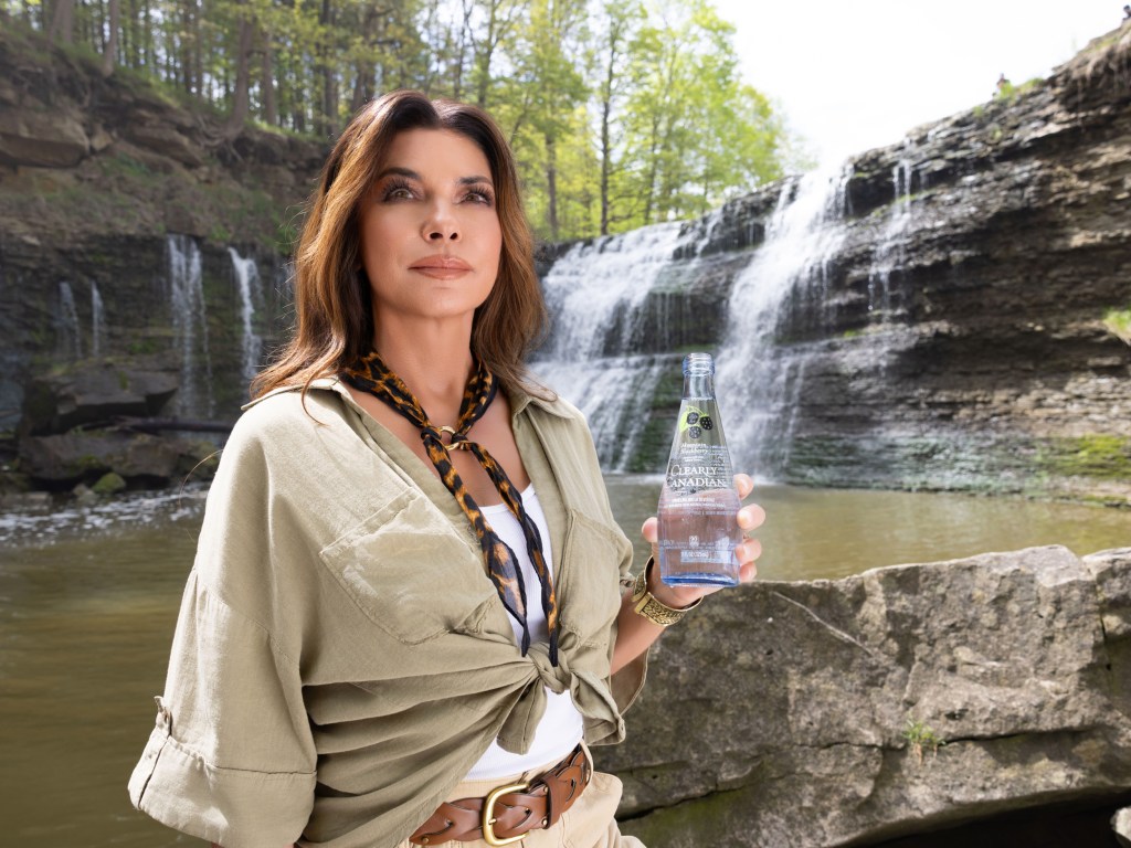 Shania Twain Stars in New Commercial for Clearly Canadian Sparkling ...