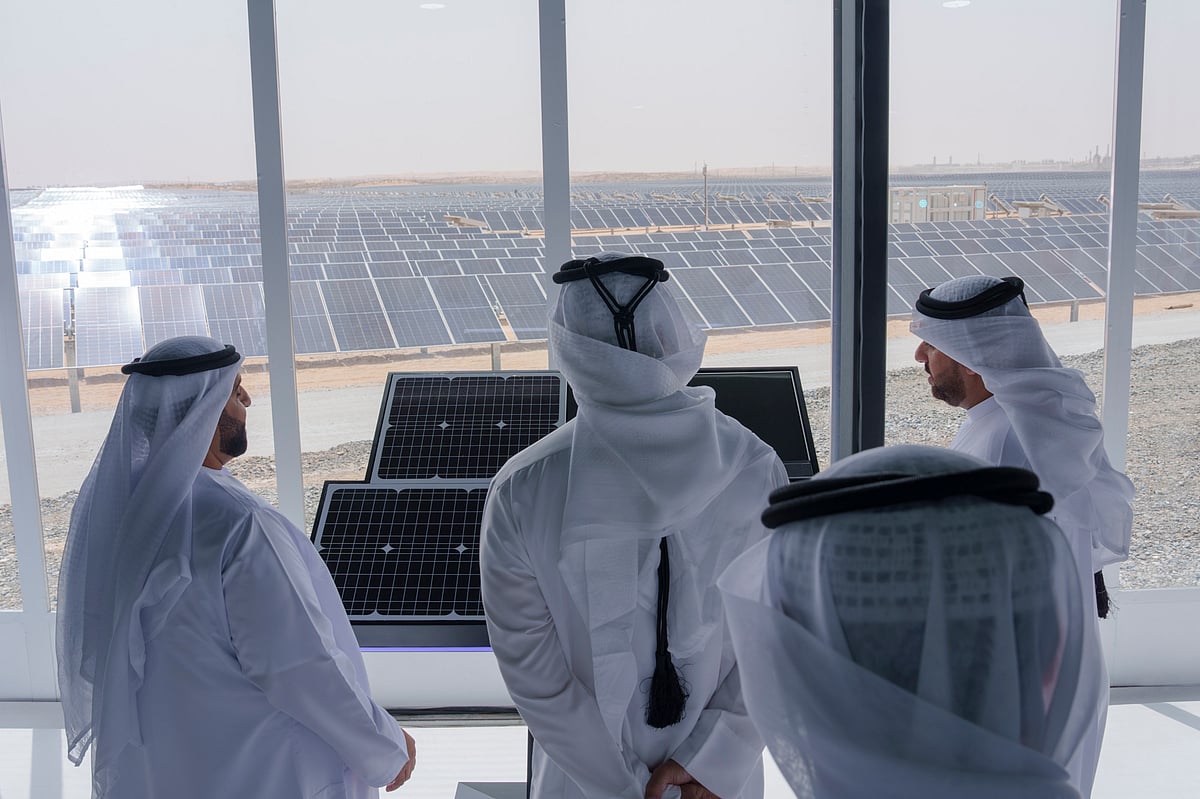 Sharjah opens first solar power plant, 'Sana' can light up 13,780 homes