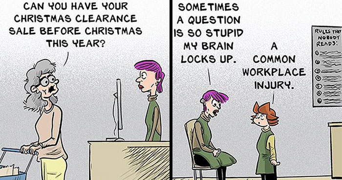 39 Comics About Everyday Conversations And Jobs In Retail By Stephen Beals