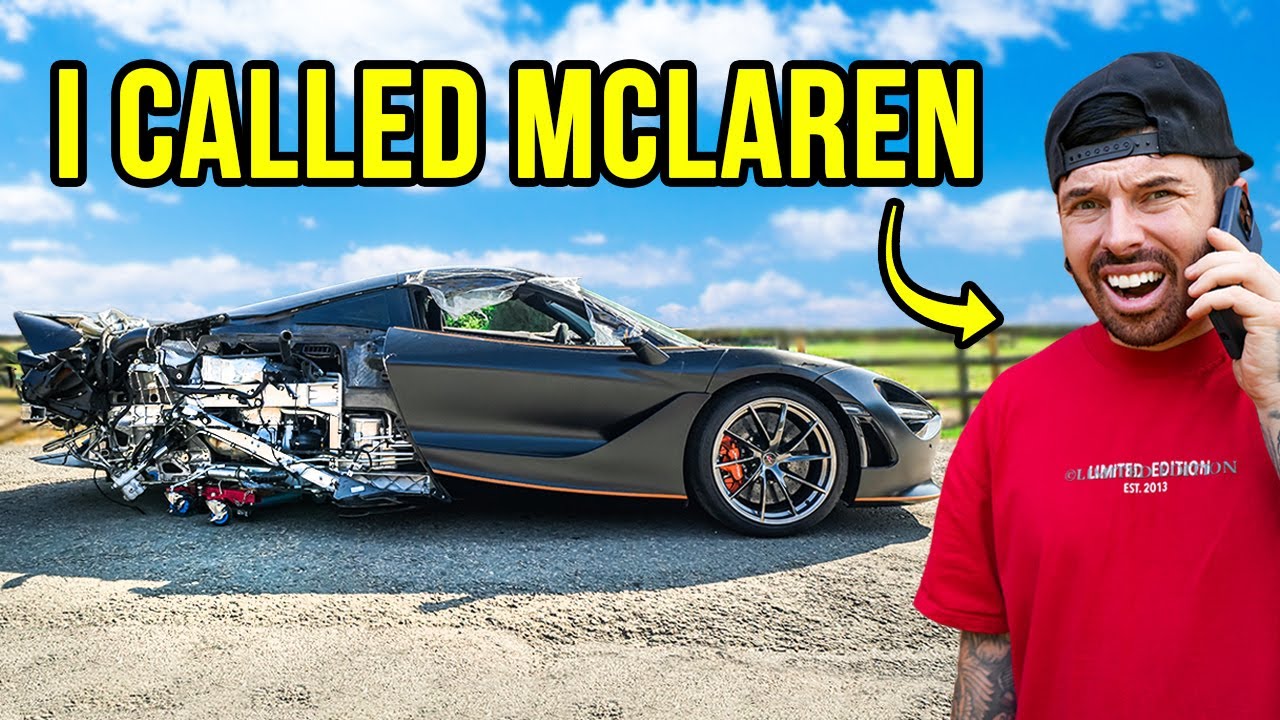 REBUILDING A WRECKED MCLAREN 720S PT1
