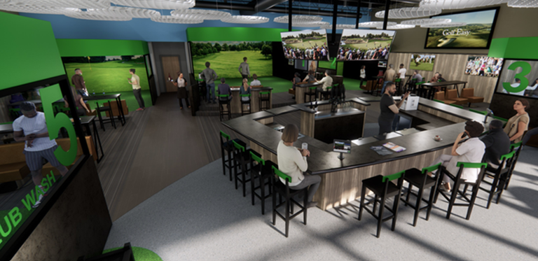 The Plaza at Cherry Hill to add restaurant and bar — with golf simulators