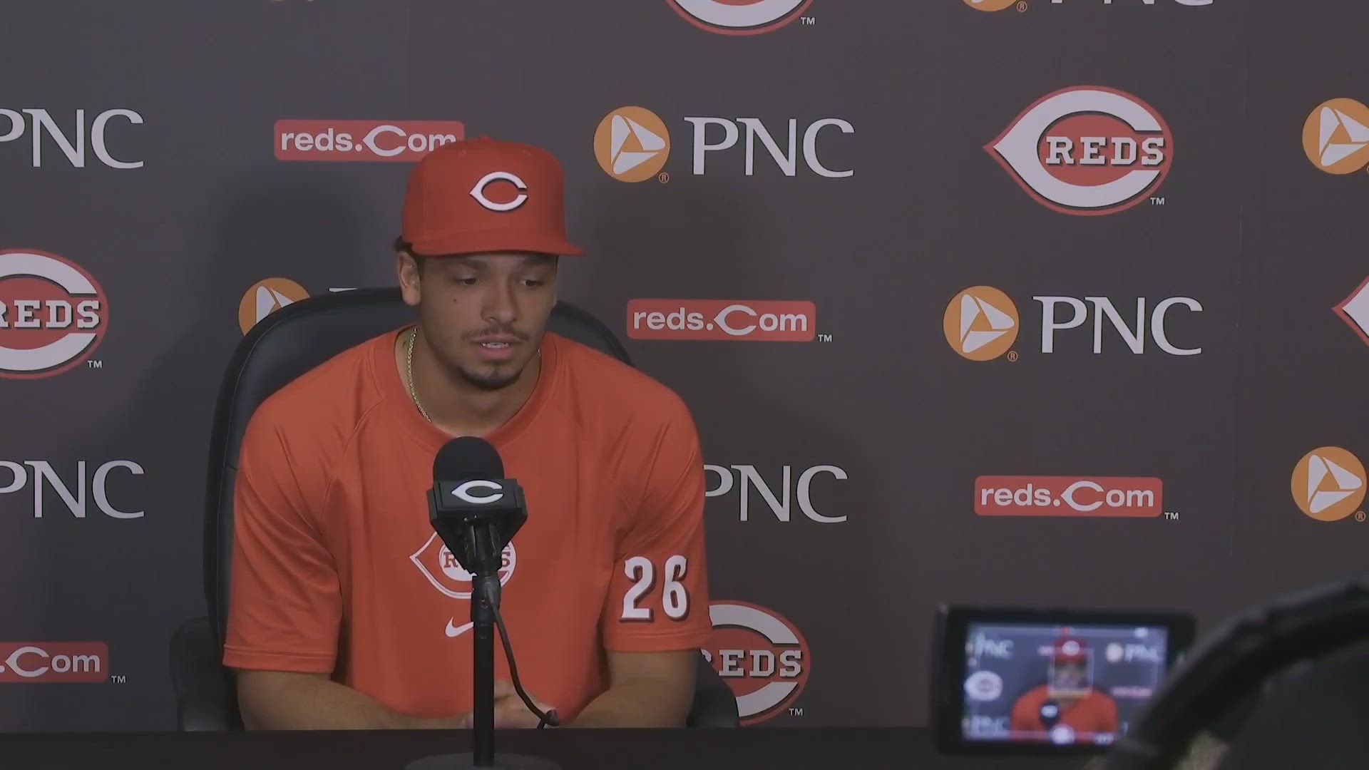 Cincinnati Reds Top Prospect on First Career MLB Star in Win Over New ...