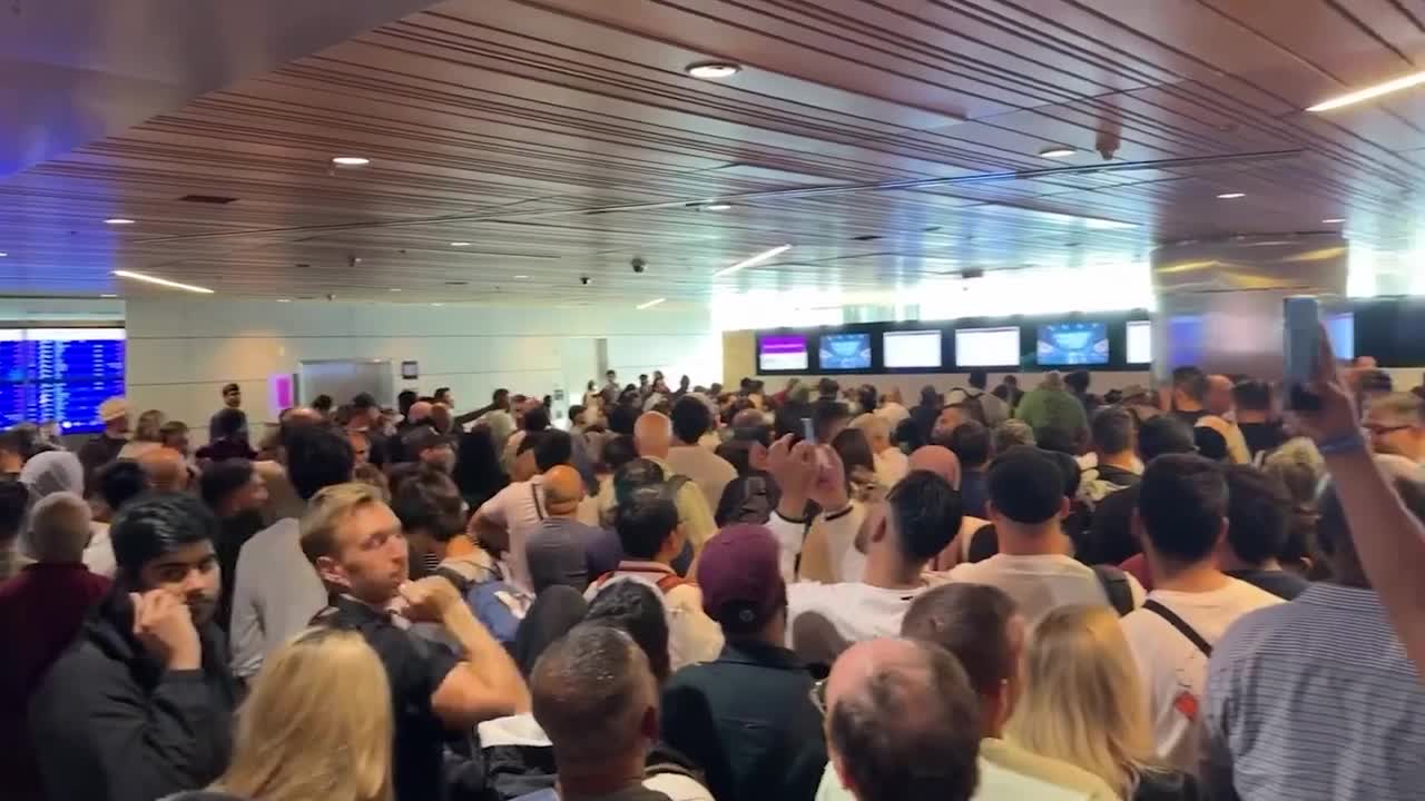 Thousands stranded at Doha airport following Iran’s attack on US ...