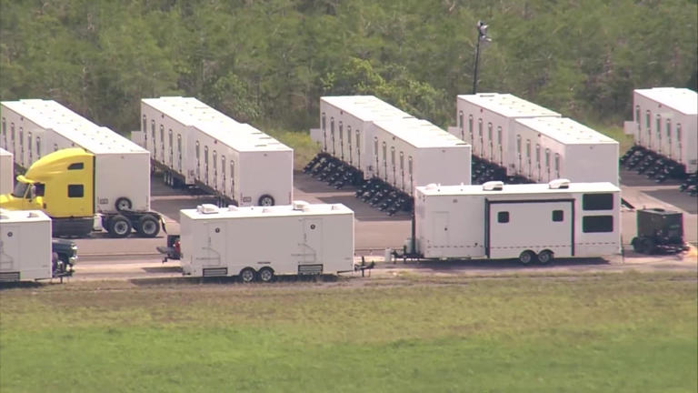 Florida fast-tracks ‘Alligator Alcatraz’ detention center in the Everglades
