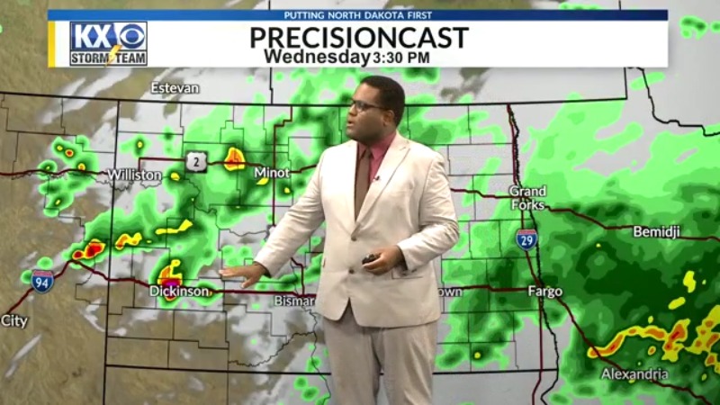 Meteorologist Andre Brooks Morning Forecast 6-25