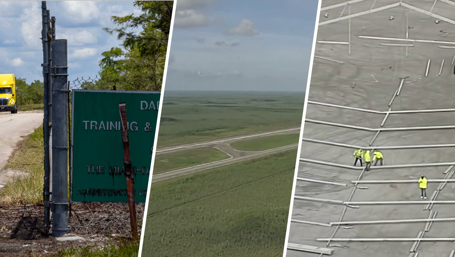 ‘Alligator Alcatraz,' immigration detention site in the Everglades ...