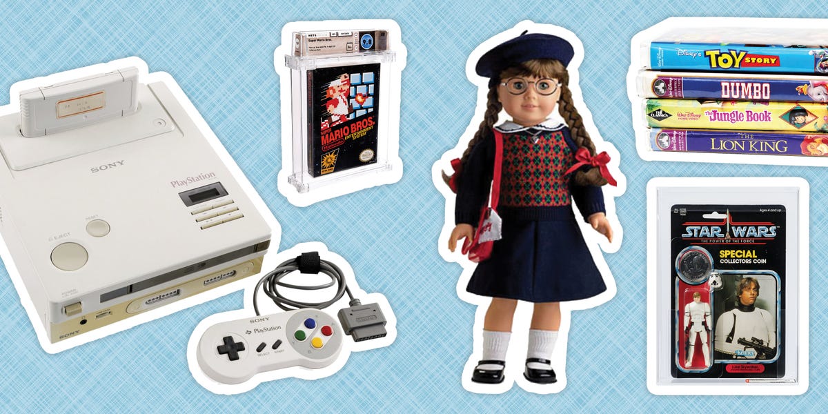 5 Childhood Treasures from the 1980s Worth a Small Fortune Today