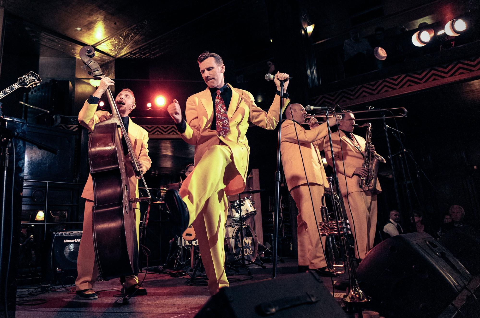 Grantham gets swinging with The Jive Aces