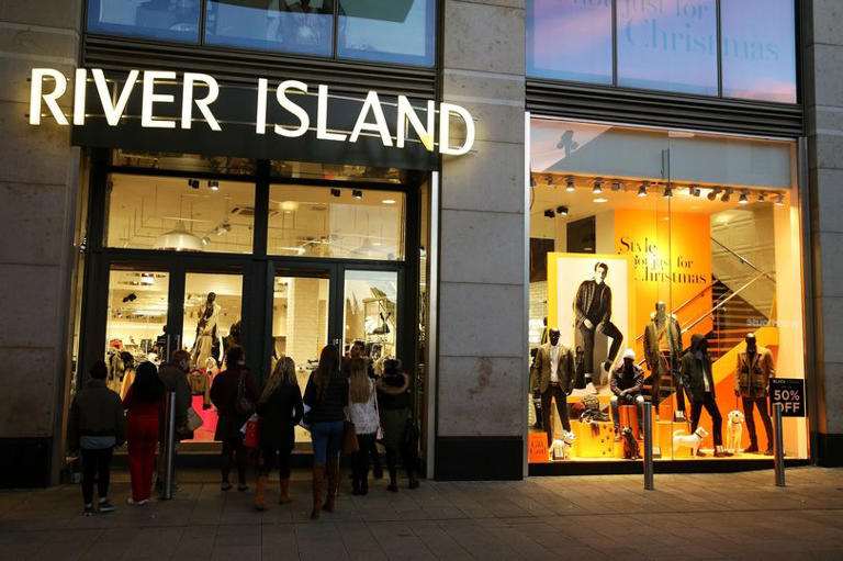 Six River Island stores closing in Scotland named amid fashion firm's ...