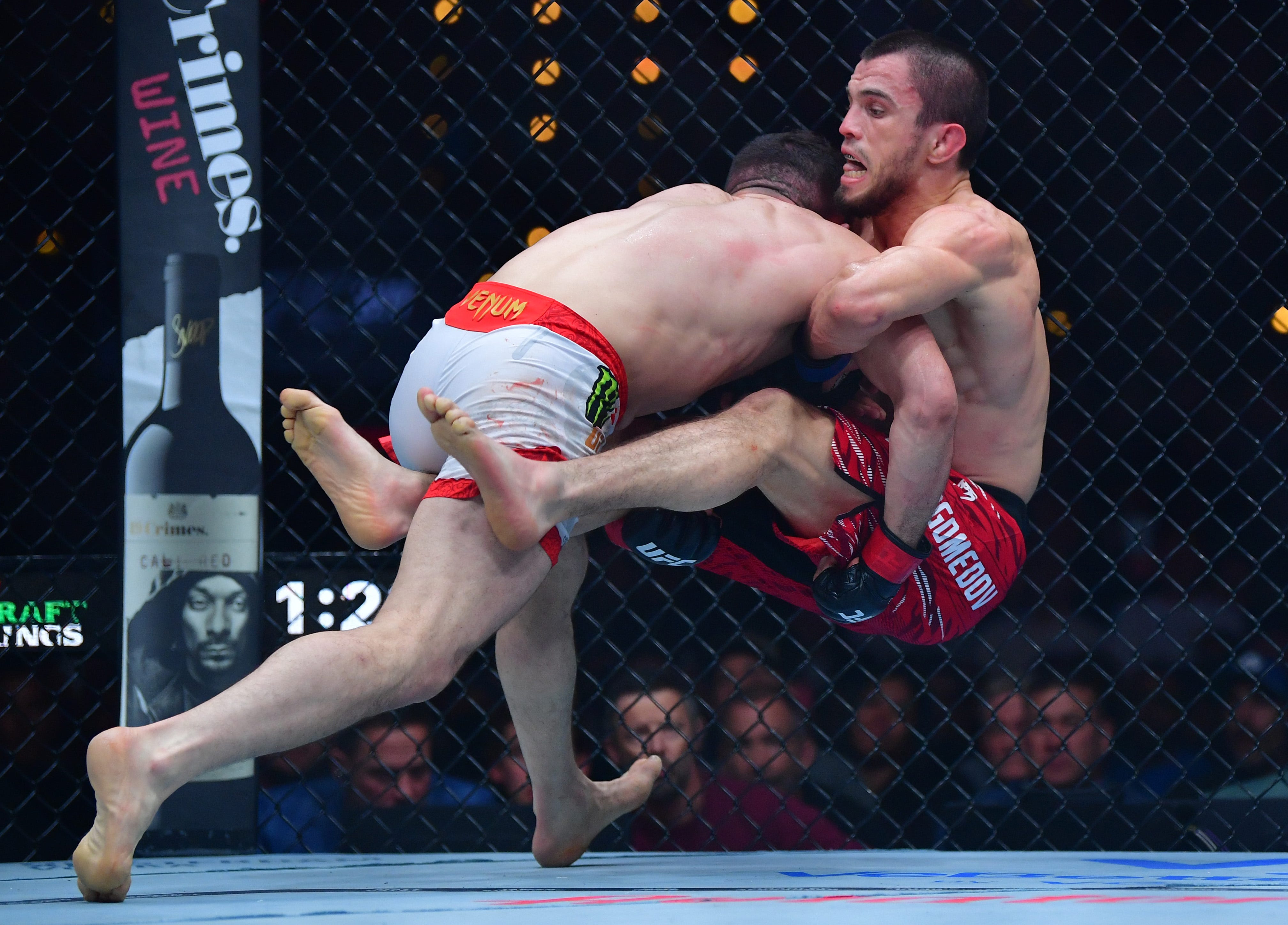 John Wood: Merab Dvalishvili destroys and finishes Umar Nurmagomedov in ...