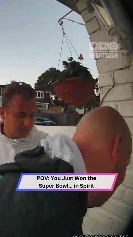 Ring Camera Catches Son and Dad Being Total Goofs While Returning Home