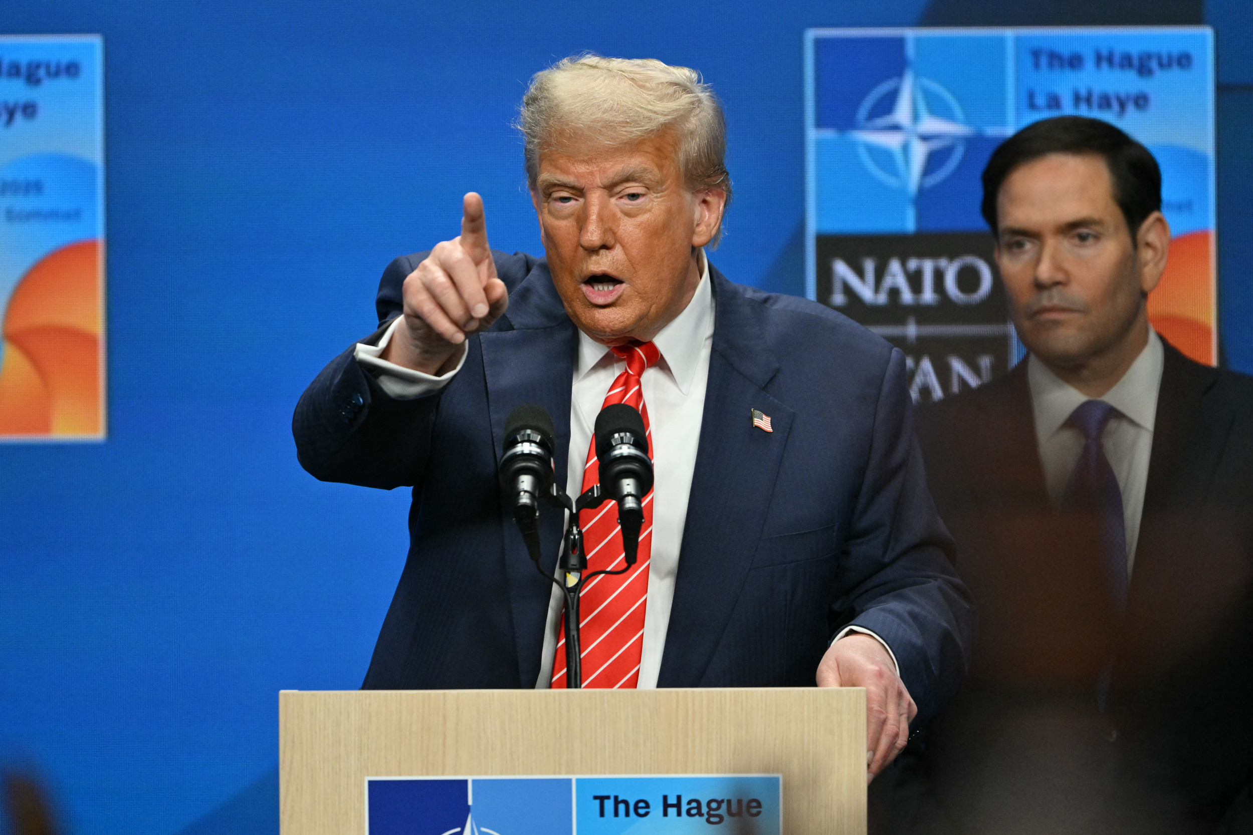 Donald Trump reacts to being called "Daddy" by NATO chief