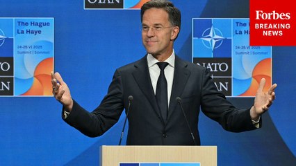 NATO Secretary-General Mark Rutte Takes Reporters' Questions At The ...