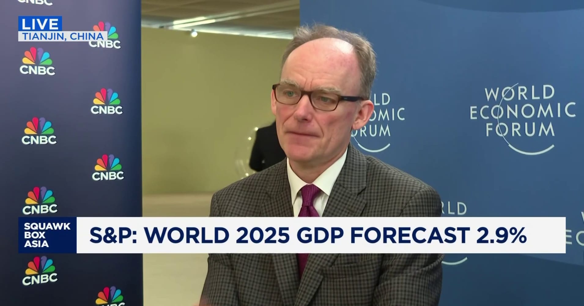 S&P Chief Economist: 'less pessimistic' on U.S.-China tariffs, forecasts 2.9% global growth