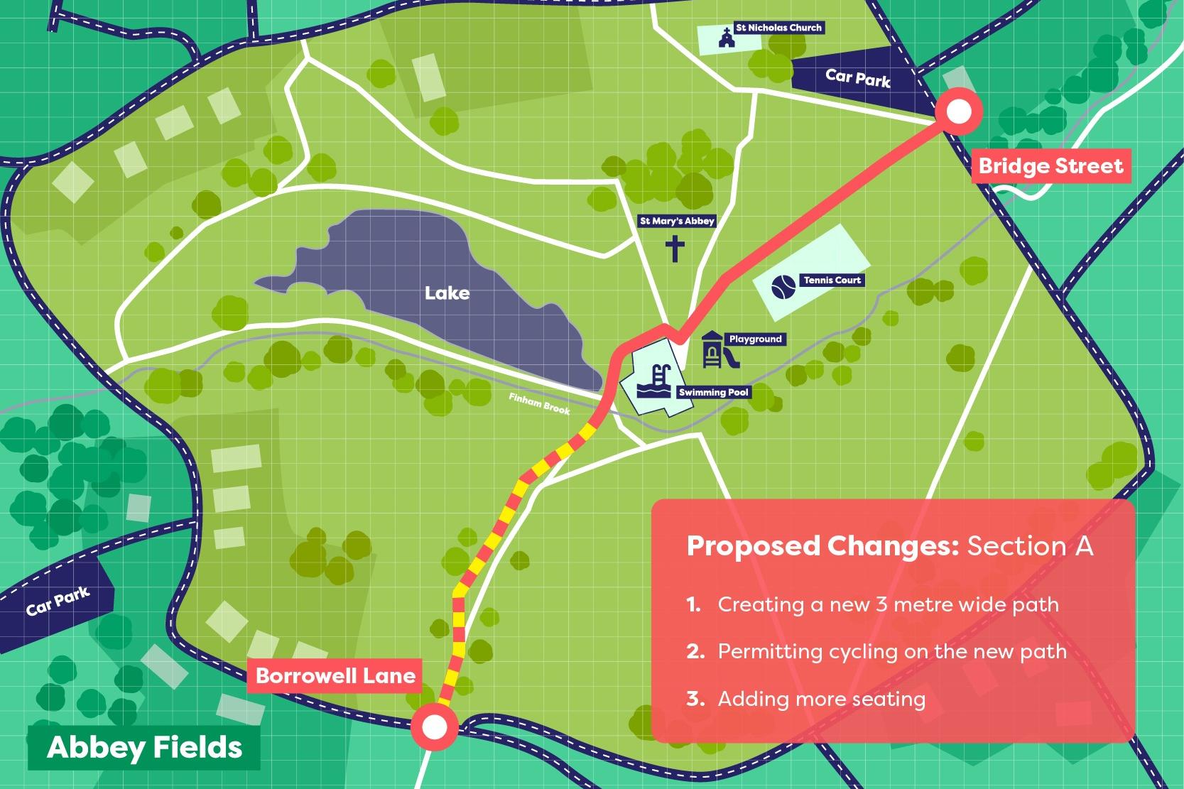 Hundreds have their say on plans for walking and cycling path through ...