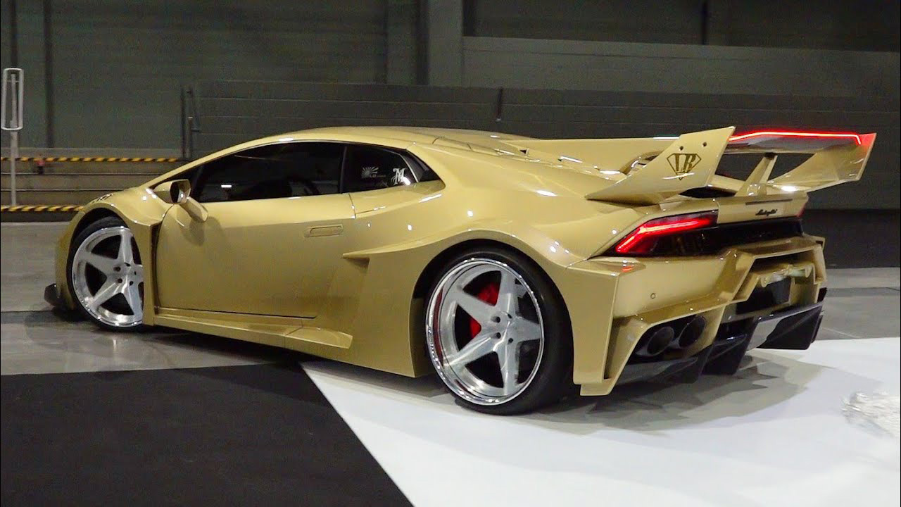 Liberty Walk Lamborghini Huracán – Loud Startups, Aggressive Revs ...