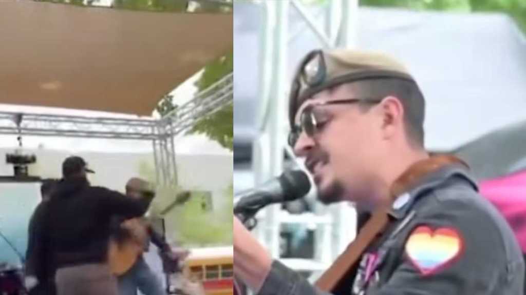 Man trolls ‘Hetero Awesome Fest’ attendees with pro-trans song before ...