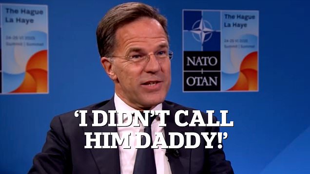 'I didn't call him daddy!' NATO chief dismisses Donald Trump remark