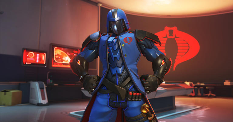 GI Joe is coming to Overwatch 2, and the Cobra Commander pick is perfect