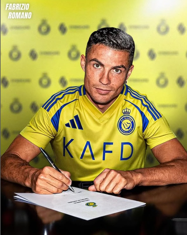Saudi chapter continues HERE WE GO check → Ronaldo Yes signs contract ...