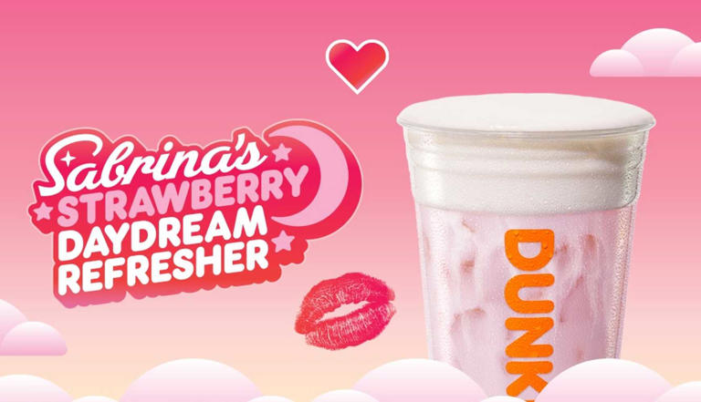 New Sabrina Carpenter Drink Headlines Dunkin's Summer Menu: See What's On It