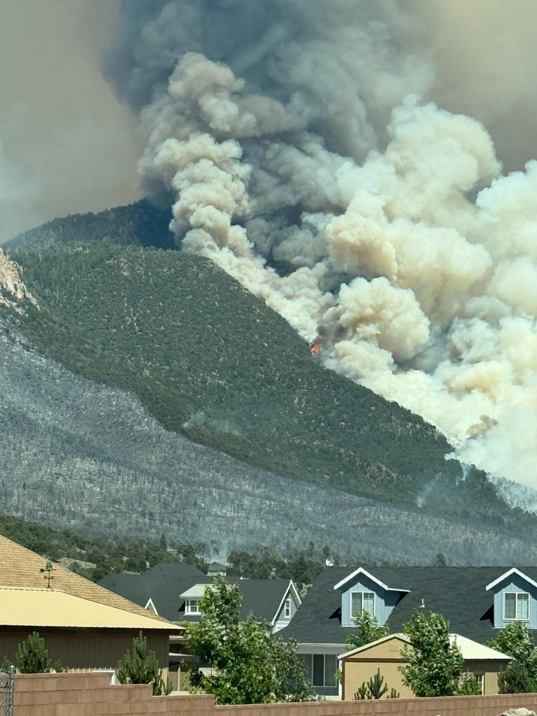Lightning caused nearly 9,000-acre Forsyth Fire in Utah, officials say