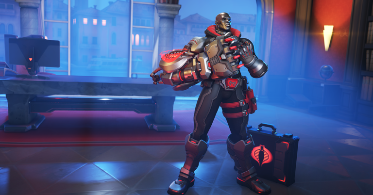 GI Joe is coming to Overwatch 2, and the Cobra Commander pick is perfect