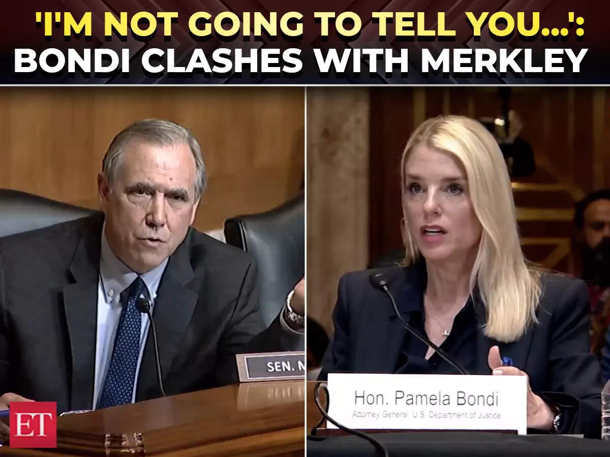 'It's violently offensive...': Pam Bondi erupts in anger over Trump's ...
