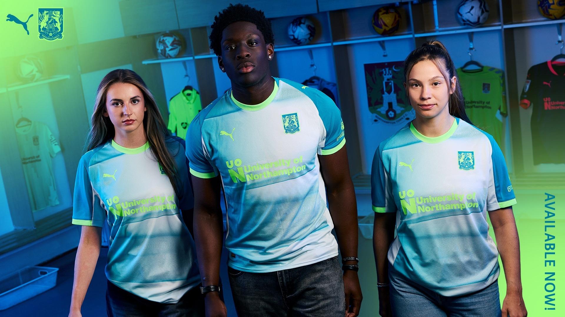 Cobblers unveil new third kit for 2025/26 League One season