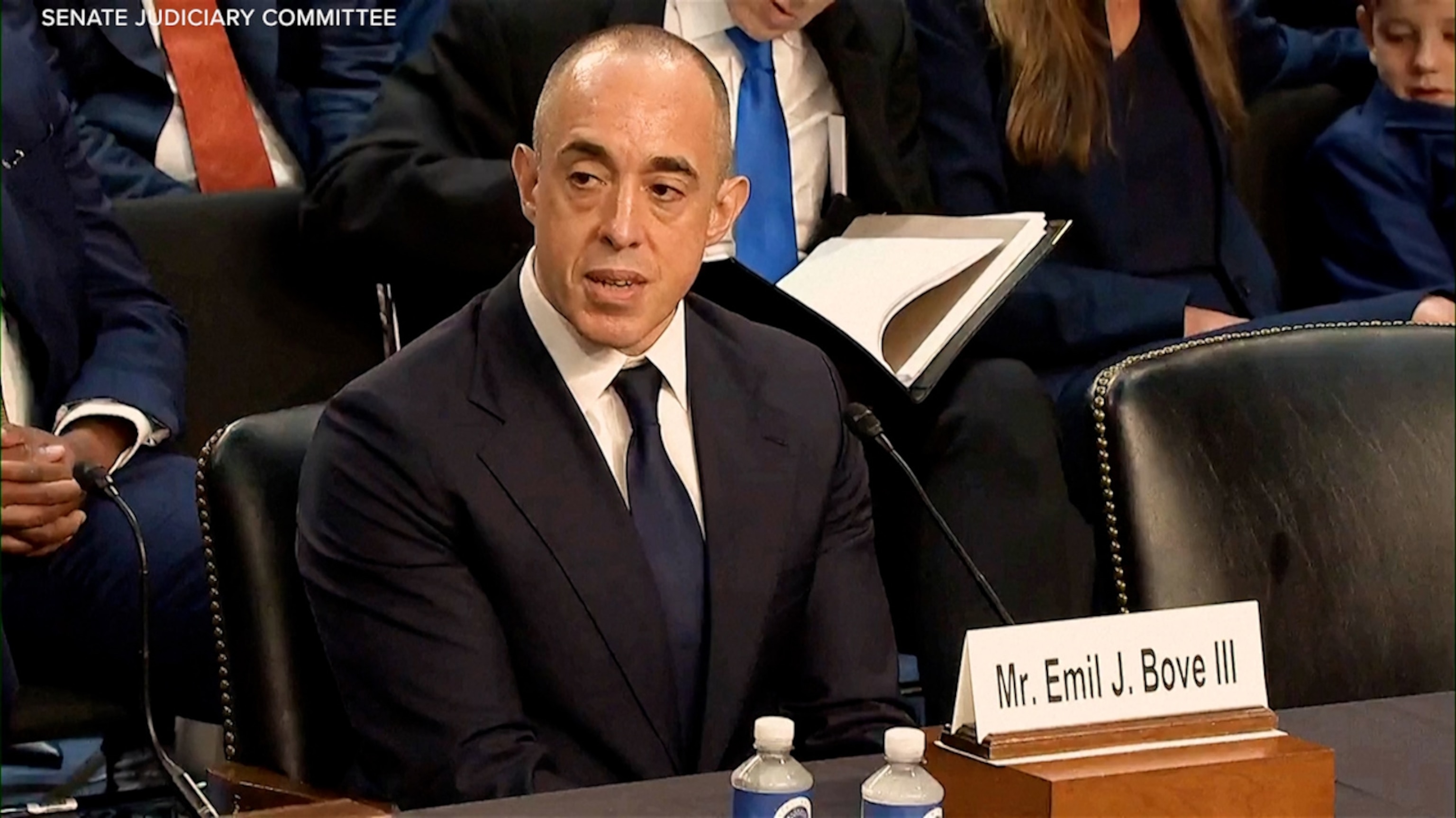 Emil Bove, Trump’s former attorney, faces hearing to serve as federal judge