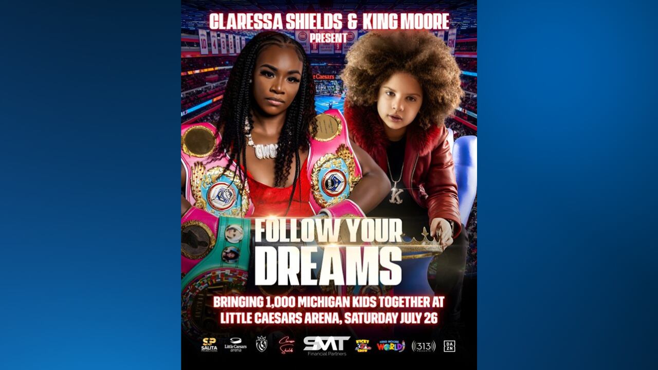 Claressa Shields partners with social media star to bring 1,000 ...