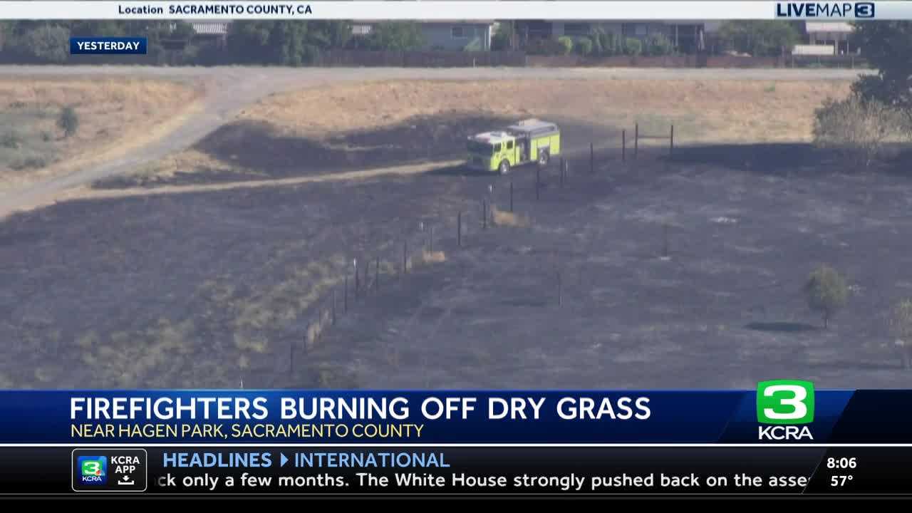 Sacramento Metro Fire continues controlled burns in hopes of preventing ...