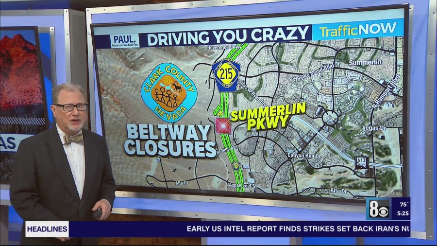 What’s Driving You Crazy? – Midweek closures on the 215 western beltway