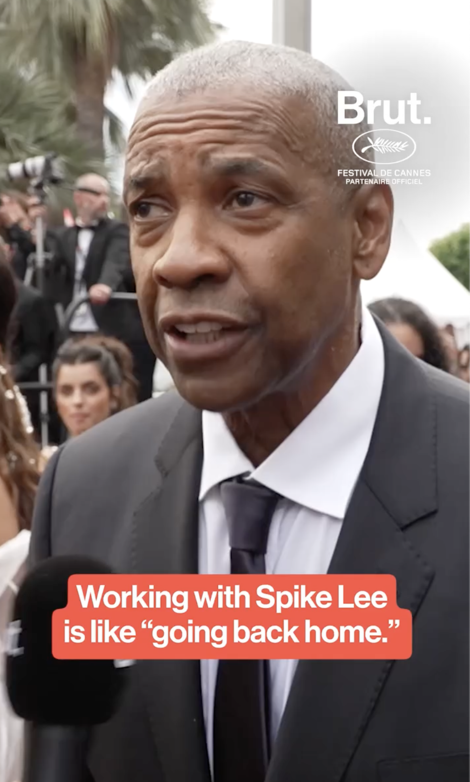 Denzel Washington told Brut. that working with Spike Lee is like “going ...