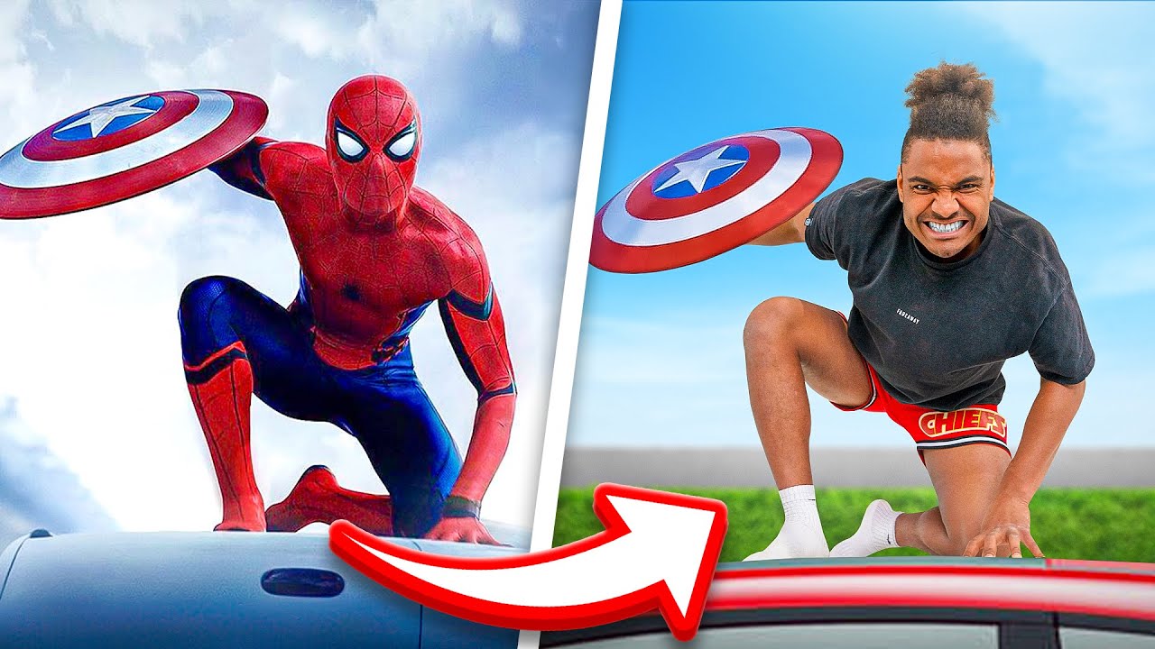 Ich teste Marvel Stunts in Real Life! (ft. ⁠ Alex & Lucy)