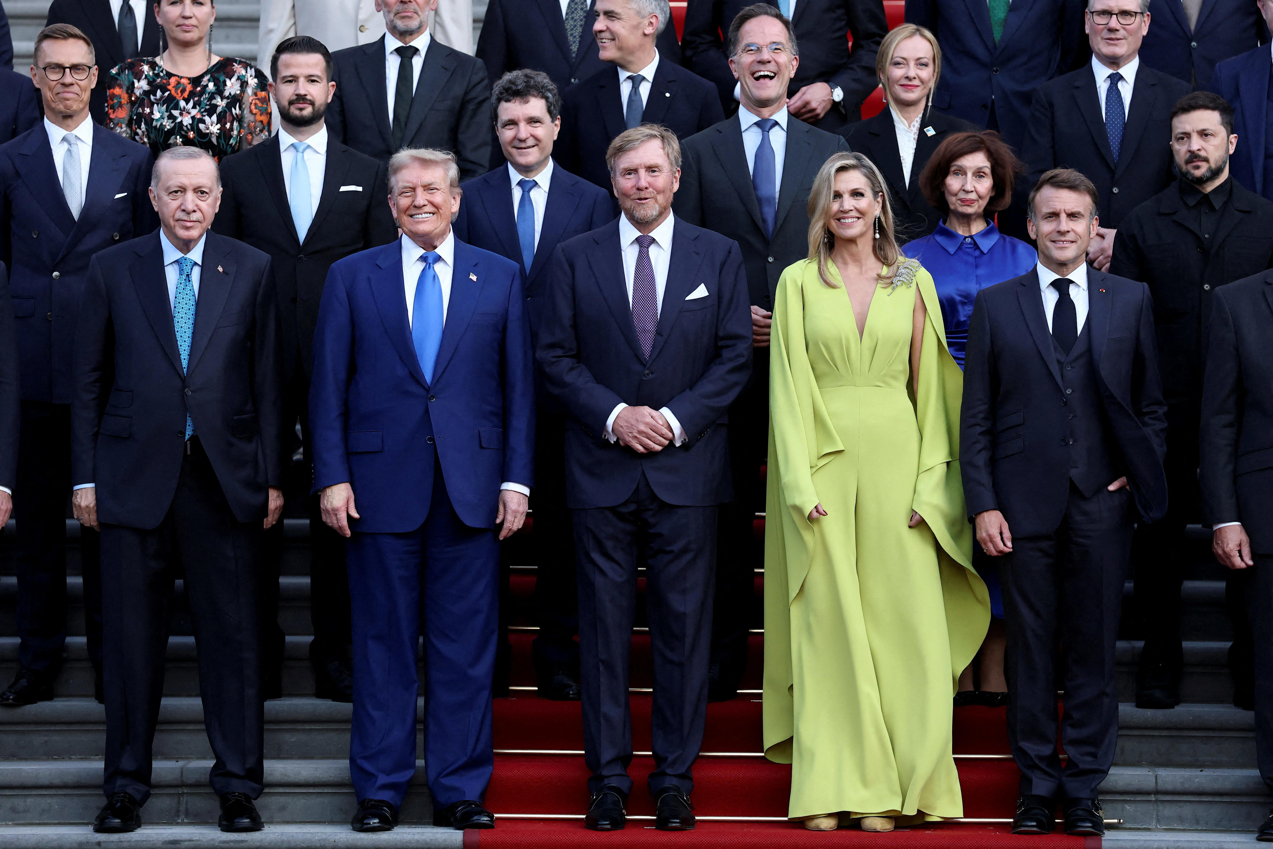 Trump meeting with Netherlands king at NATO Summit sparks interest ...