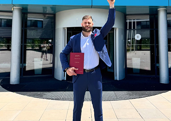 Ex-UFC Champ Jiri Prochazka Celebrates Graduation