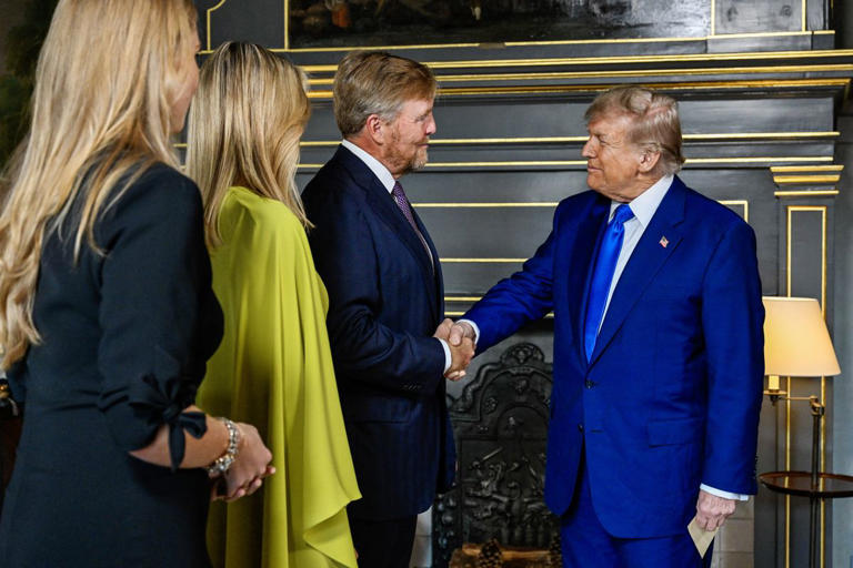 Queen Maxima and King Willem-Alexander: What President Donald Trump had ...