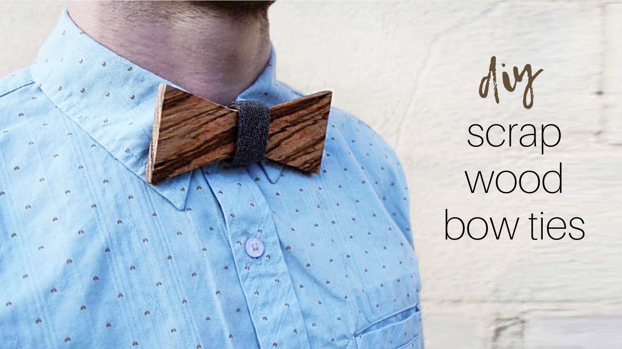 DIY Wooden Bow Tie