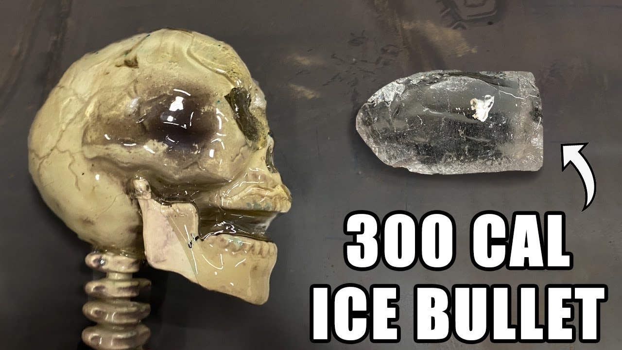 Can We Make A Lethal Ice Bullet?