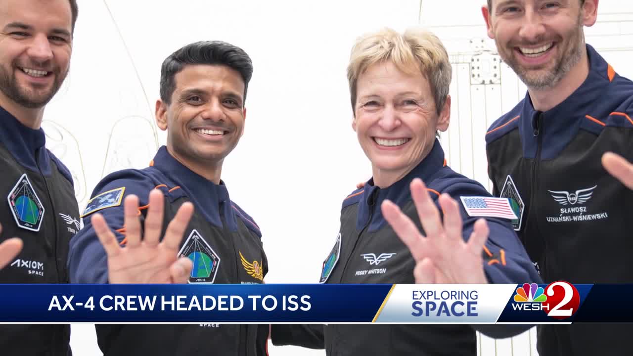 Ax-4 space mission draws international spectators to Florida's space coast