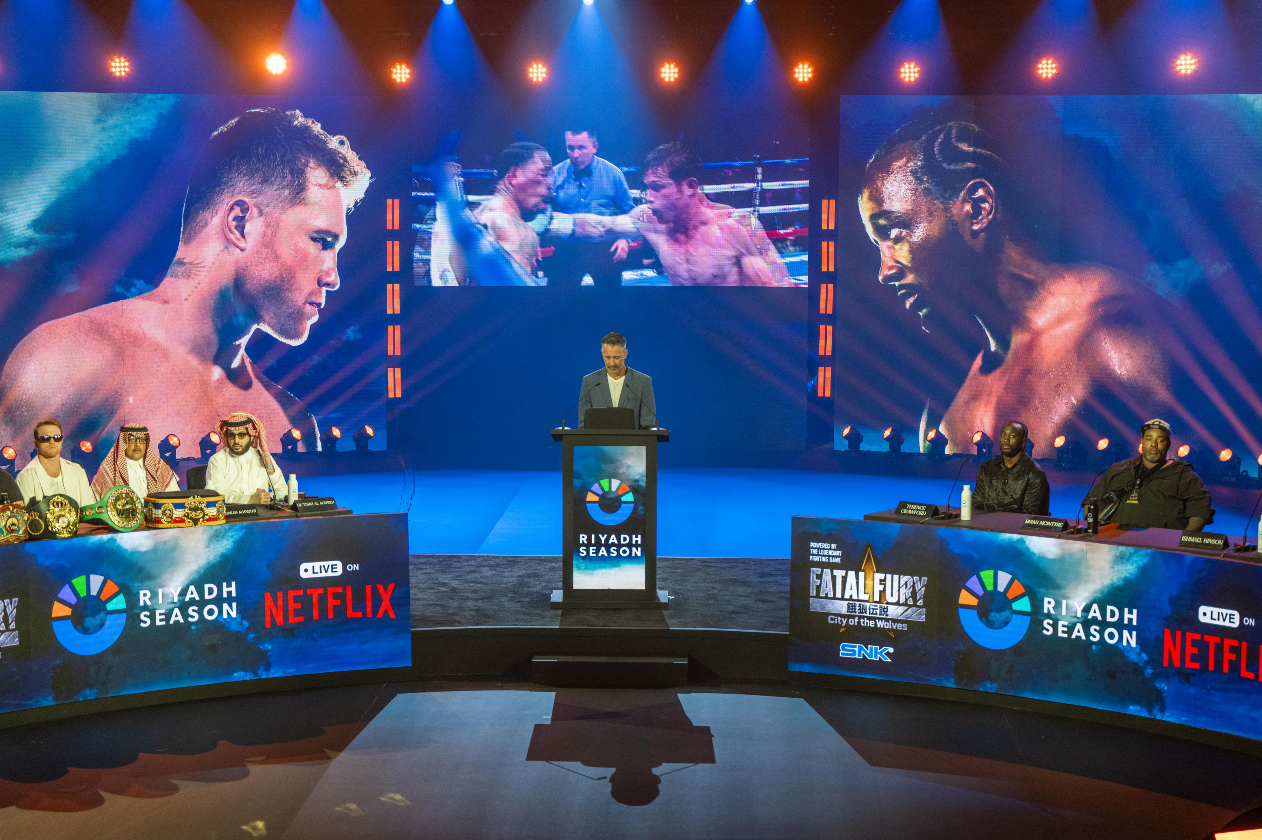The Canelo vs. Crawford Superfight: Riyadh Season Preps For One Of ...