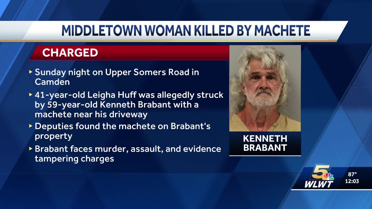 Woman killed in machete attack while on motorcycle; suspect charged