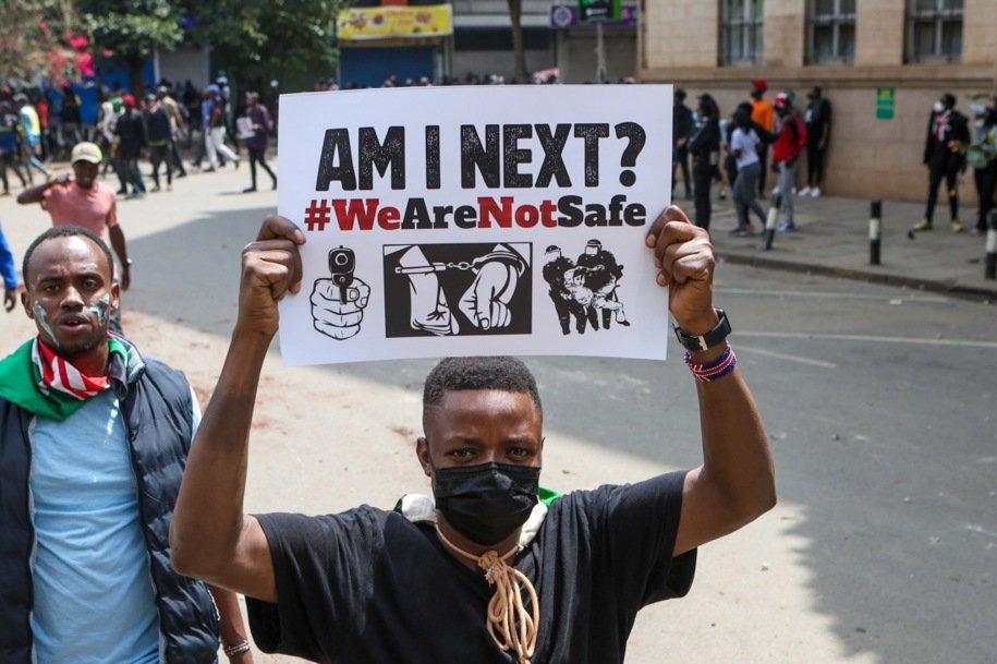 Kenya bans live TV coverage as nationwide protests again erupt