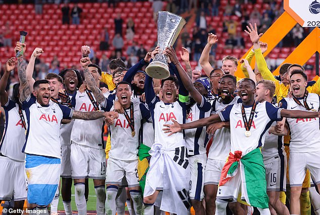 Tottenham fire back at famous Man United jibe as they release Europa ...