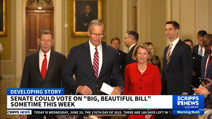 Senate Faces Crucial Vote on Trump's Domestic Policy Bill